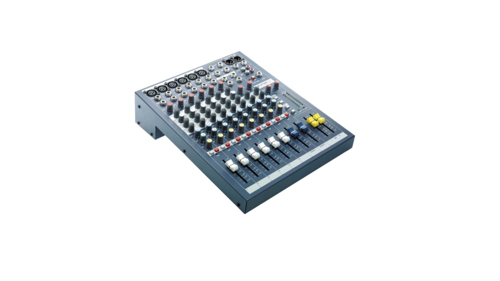 Soundcraft EPM6 | 6 x mic in, 2 x stereo in - Adapt