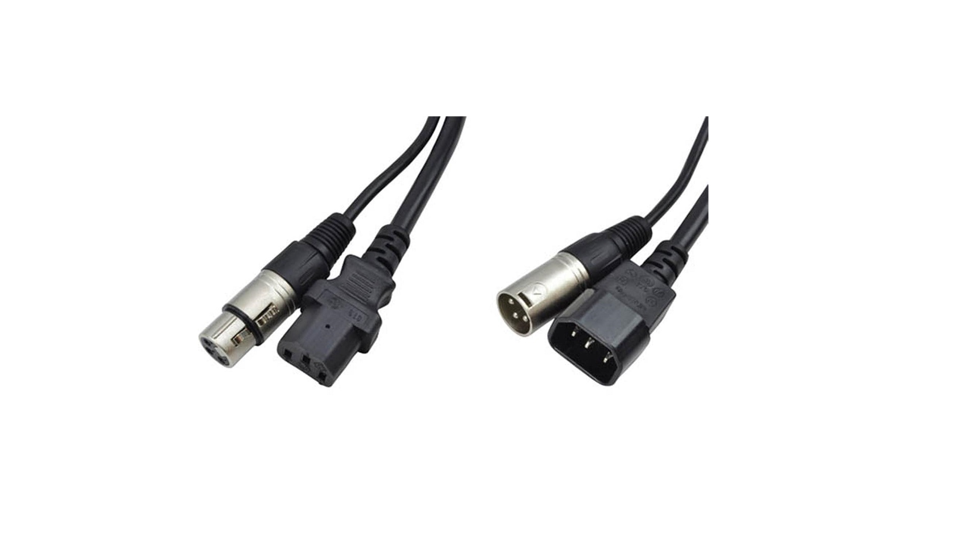 Combi Cable | IEC link, DMX3p, 3m - Adapt