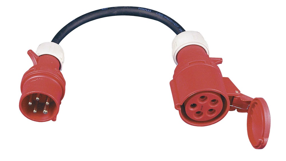 3 - Phase Adapter Cable | 16 A to 32 A, 0.5 m - 2 m - Adapt