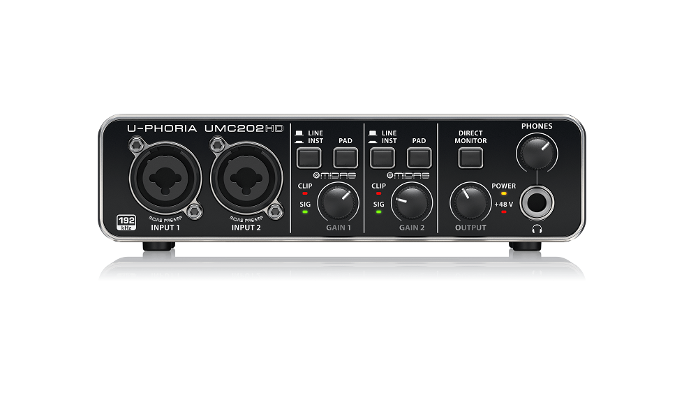 Behringer | U-Phoria UMC202HD | USB interface - Adapt