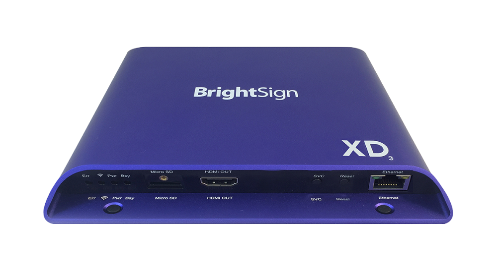 BrightSign XD233 | Digital Signage Mediaplayer - Adapt